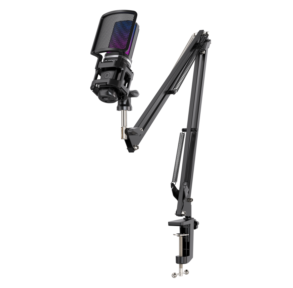 Playmax RGB Microphone PRO Kit Black