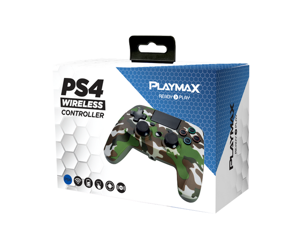 PLAYMAX CAMO WIRELESS CONTROLLER - PS4 - PLAYMAX GAMING
