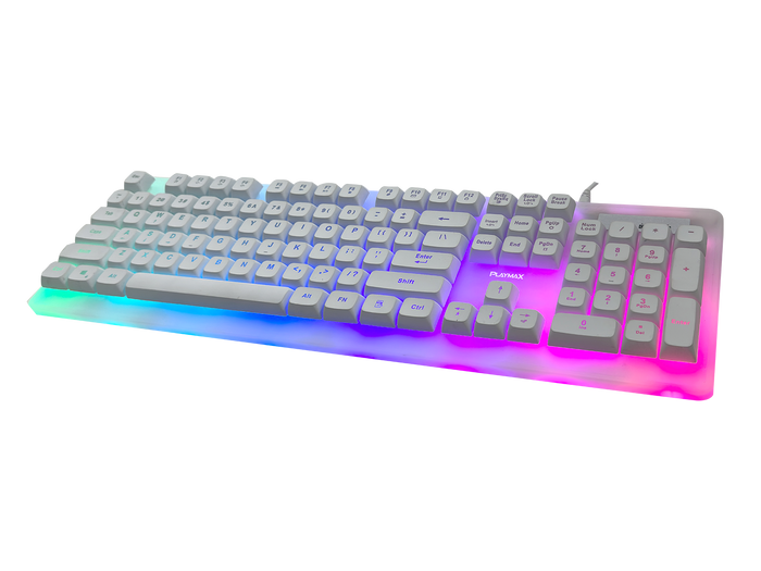 Playmax Aurora keyboard - White