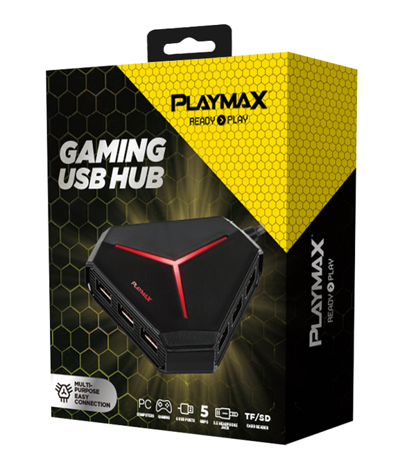 PLAYMAX USB GAMING HUB - PLAYMAX GAMING